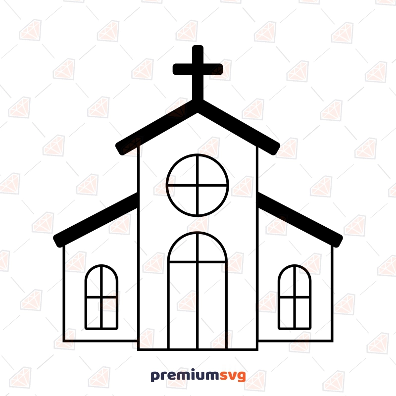 Church SVG | PremiumSVG