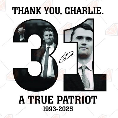 31 PNG, Charlie Kirk A True Patriot PNG | PremiumSVG