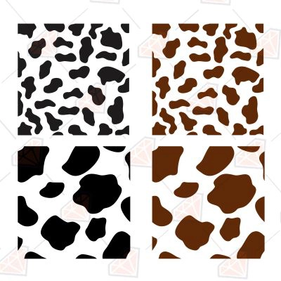 Cow Print Svg File | PremiumSVG