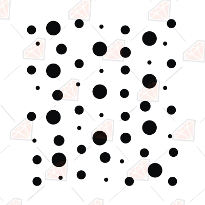 Polka Dot Pattern SVG Seamless | PremiumSVG