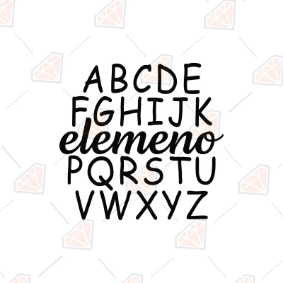 ABC Elemeno SVG, Teacher SVG | PremiumSVG