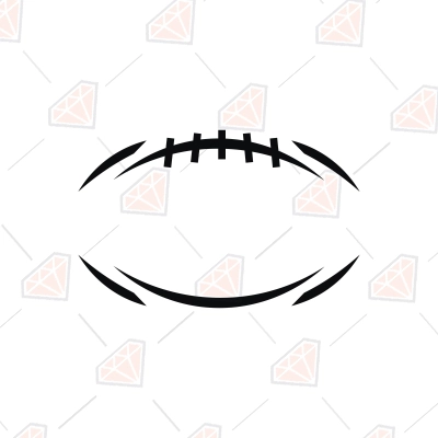 American Football SVG Line Art, Football Clip Art | PremiumSVG