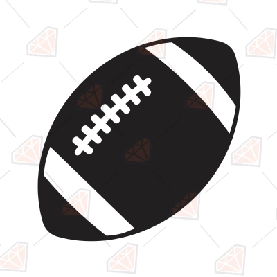American Football SVG Cut File, Instant Download | PremiumSVG