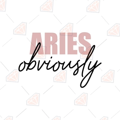 Aries SVG for Shirts, Zodiac Sign SVG | PremiumSVG