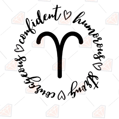 Aries SVG, Aries Zodiac Sign SVG | PremiumSVG