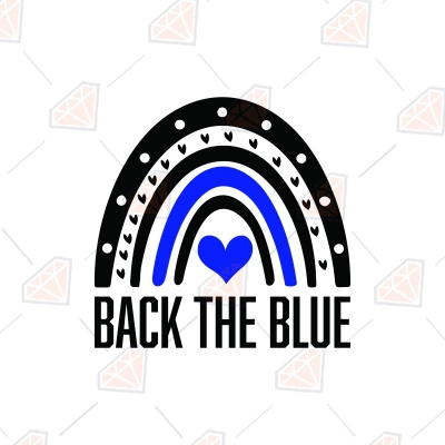 Back the Blue SVG, Police SVG | PremiumSVG