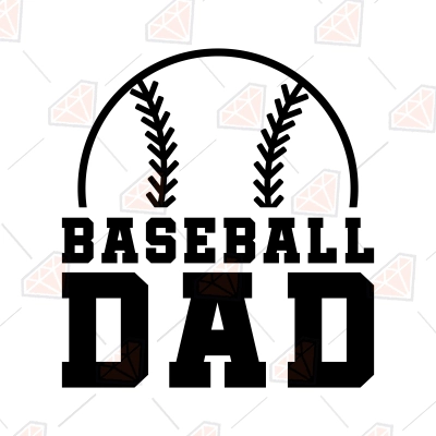Baseball Dad SVG, Digital Download | PremiumSVG