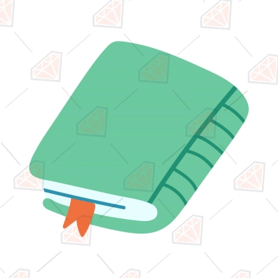 Simple Book SVG Cut File, Book PNG, and Vector Files | PremiumSVG