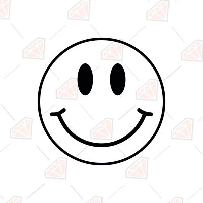 Basic Smile SVG, Smile Face SVG Digital Download | PremiumSVG