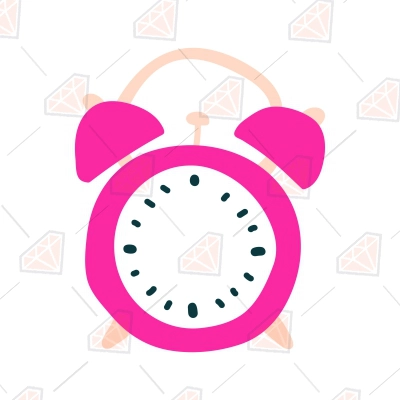 Basic Table Clock SVG Design Cut File | PremiumSVG