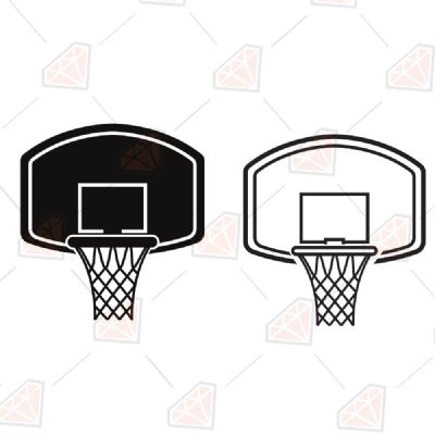 Basketball Hoops SVG File for Cricut & Silhouette Cameo | PremiumSVG