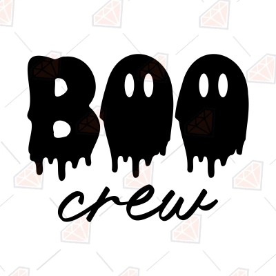 Boo Crew SVG, Halloween Boo Crew SVG Instant Download | PremiumSVG