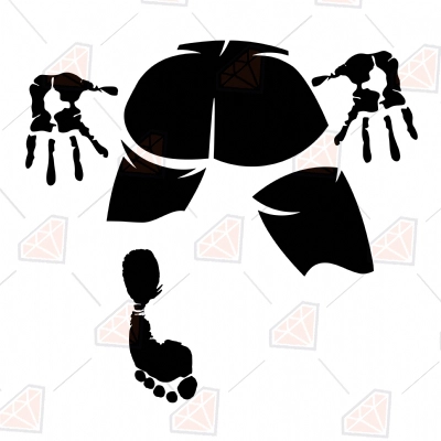 Booty Print SVG Cut Files | PremiumSVG