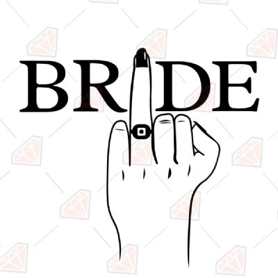 Bride Wedding Finger Svg | PremiumSVG