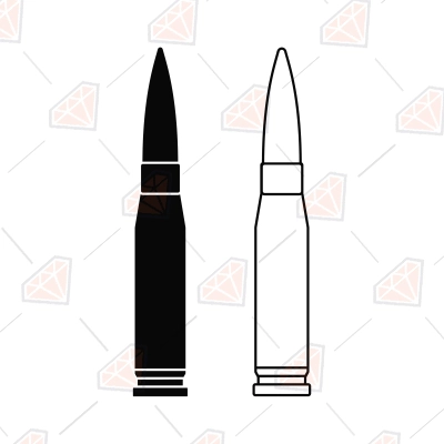 Bullet Outline SVG, Bullet Vector Cut Files | PremiumSVG