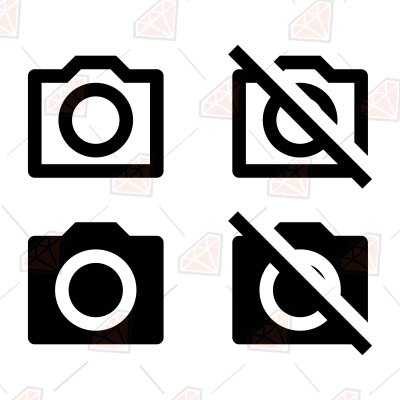 Camera Icon SVG Bundle | PremiumSVG