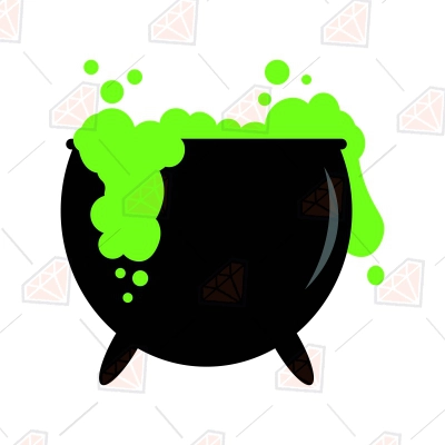 Cauldron SVG, Halloween Witch Cauldron SVG Instant Download | PremiumSVG