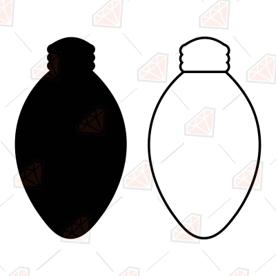 Xmas Light Bulb Clip Art