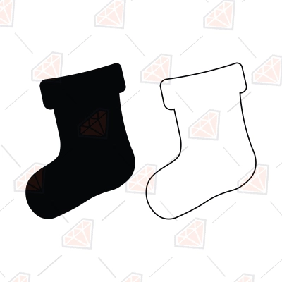 Christmas Stocking SVG | PremiumSVG