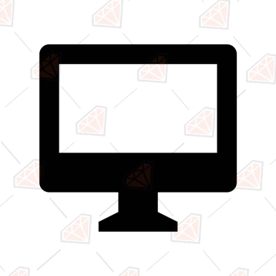 Computer Icon SVG Clipart | PremiumSVG