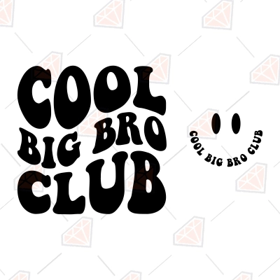 Cool Big Bro Club SVG PNG | PremiumSVG