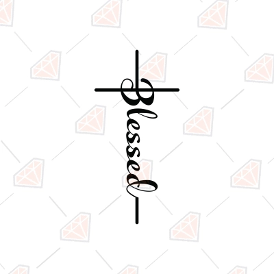 Blessed Cross SVG, Christian Faith SVG | PremiumSVG