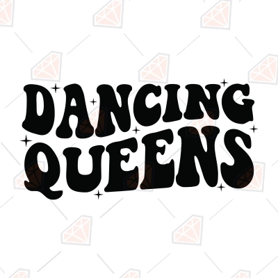 Dancing Queen SVG Cut File, Party SVG | PremiumSVG