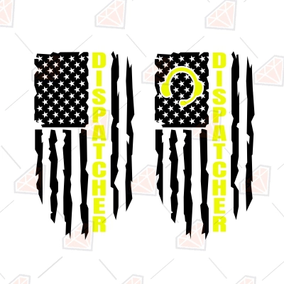 Dispatcher Flag SVG Files, Dispatcher SVG | PremiumSVG