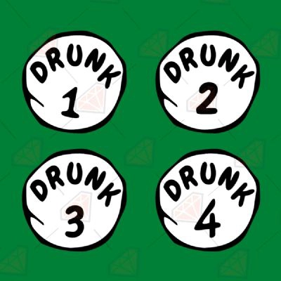 Drunk 1 2 3 4 SVG Cut File | PremiumSVG