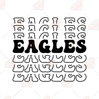 Eagles Design SVG, Football Team SVG Instant Download | PremiumSVG