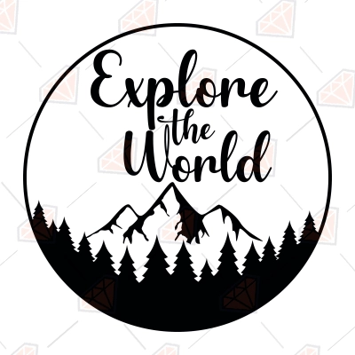 Explore The World SVG, Camping SVG Shirt | PremiumSVG