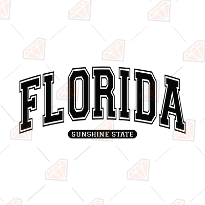 Florida SVG Sunshine State | PremiumSVG