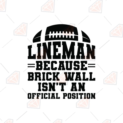 Football Lineman SVG | PremiumSVG