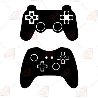 2 Game Controller Svg Files | PremiumSVG