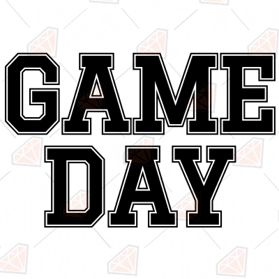 Game Day SVG Cut File | PremiumSVG