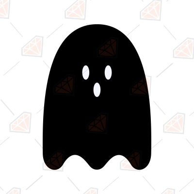 Ghost SVG, Halloween Silhouette SVG Vector Files | PremiumSVG