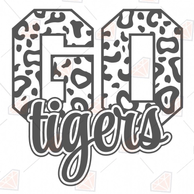 GO Tigers Football SVG Cut File, Instant Download | PremiumSVG