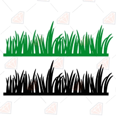 Grass SVG Cut Files, Wild Grass Clipart & Vector | PremiumSVG