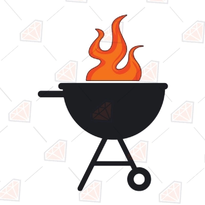 Grill SVG, Barbeque Grill SVG Cut File | PremiumSVG