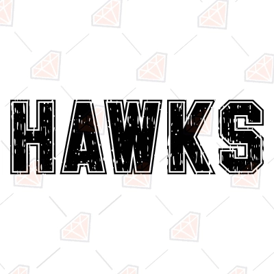 Hawks SVG Design, Atlanta Hawks SVG | PremiumSVG