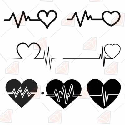 Heart Rate Line Art