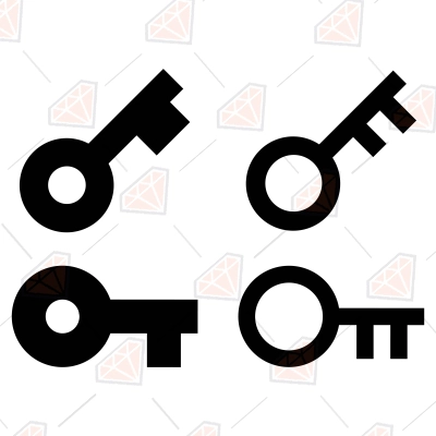 Key Icon SVG & Clipart Bundle | PremiumSVG