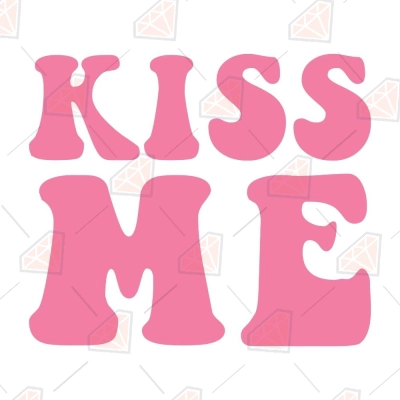 Kiss Me SVG, Valentine's Day SVG | PremiumSVG