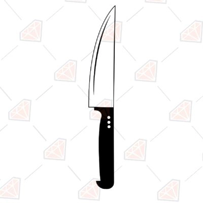 Kitchen Knife SVG & DXF Vector Files | PremiumSVG