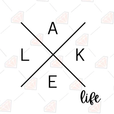 Lake Life SVG Cut File | PremiumSVG