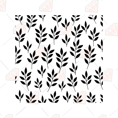 Leaf Pattern SVG, Leaves Background PNG | PremiumSVG
