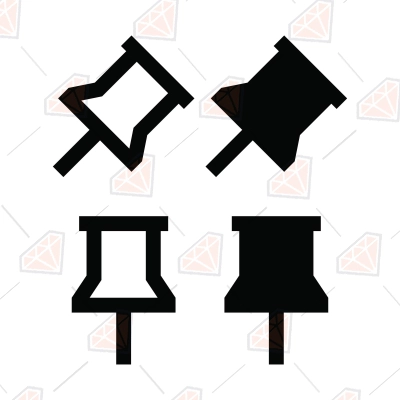 Map Push Pin SVG Download, Pushpin Clipart | PremiumSVG