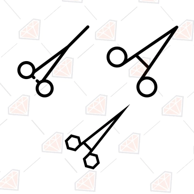 Medical Scissors SVG Cut File, Medical Scissors Vector Instant Download ...