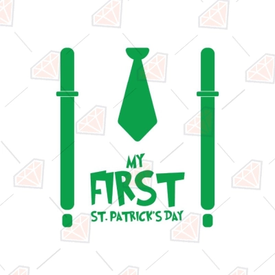 My First St Patrick's Day SVG for Baby & Kids Shirt | PremiumSVG