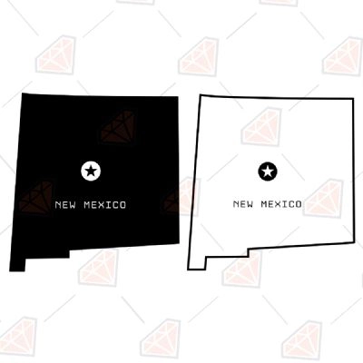 New Mexico Maps Svg Files | PremiumSVG